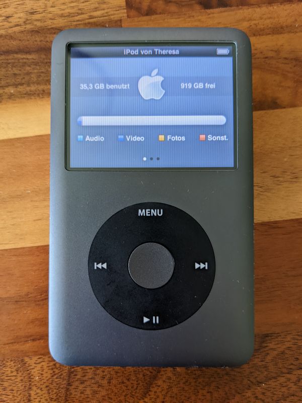 Modding an iPod Classic - 1 TB and bigger battery